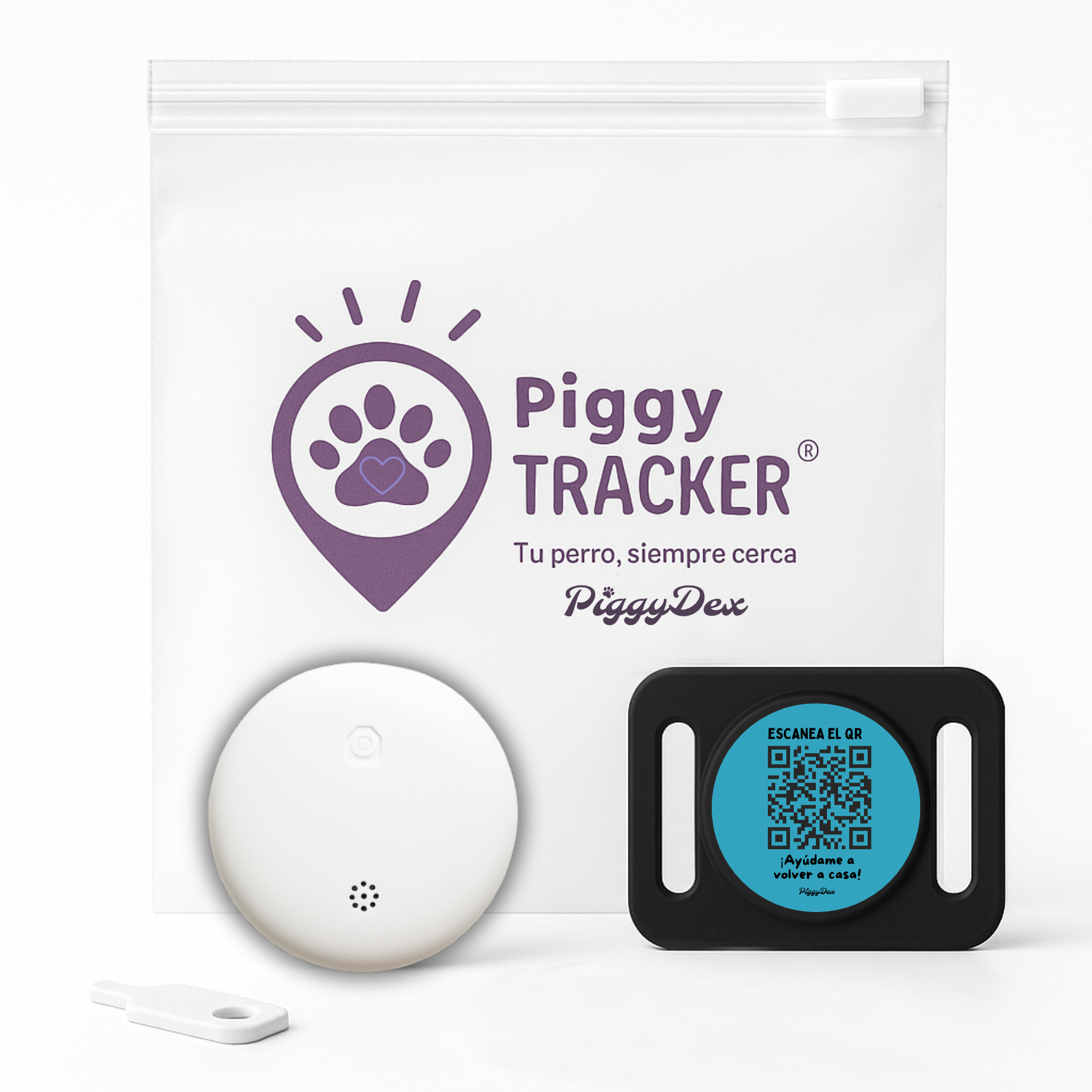PiggyTracker™ - Dispositivo de rastreo – PiggyDex